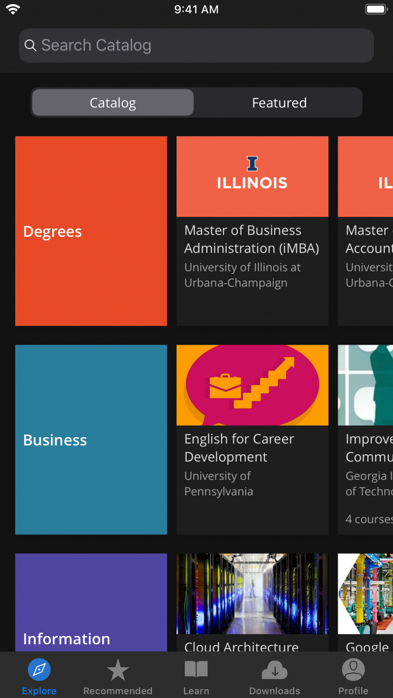 Learn by day or night: Dark mode now available on the Coursera iOS app ...