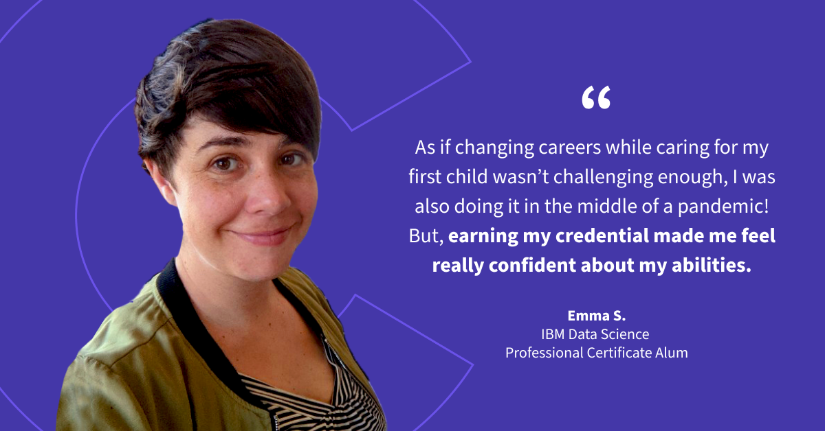 Get inspired by Emma’s empowering story of switching to a new career in ...