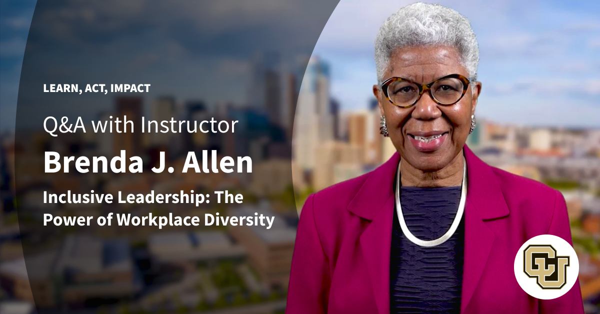 #LearnActImpact: Inclusive Leadership with Dr. Brenda Allen - Coursera Blog