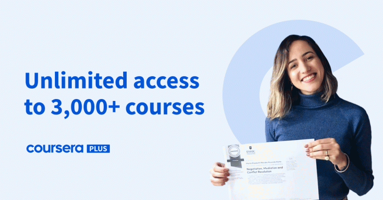 Unlimited access to learning with Coursera Plus, now available ...