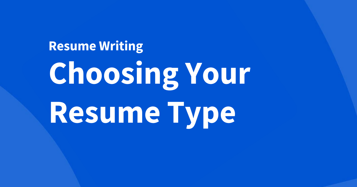 3 resume templates & how to pick the right one for you - Coursera Blog