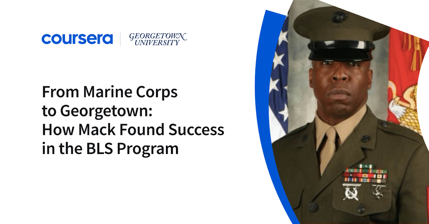 From Marine Corps to Georgetown: How Mack Found Success in the BLS ...