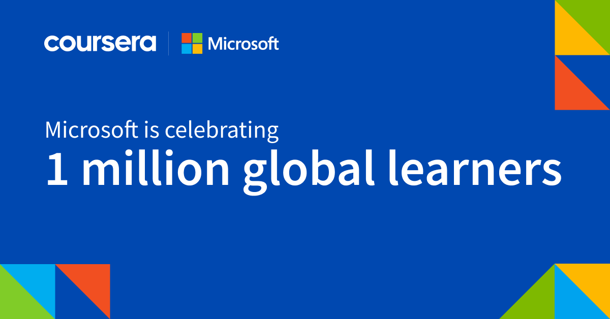 Celebrating 1 million global learners of content and credentials from ...