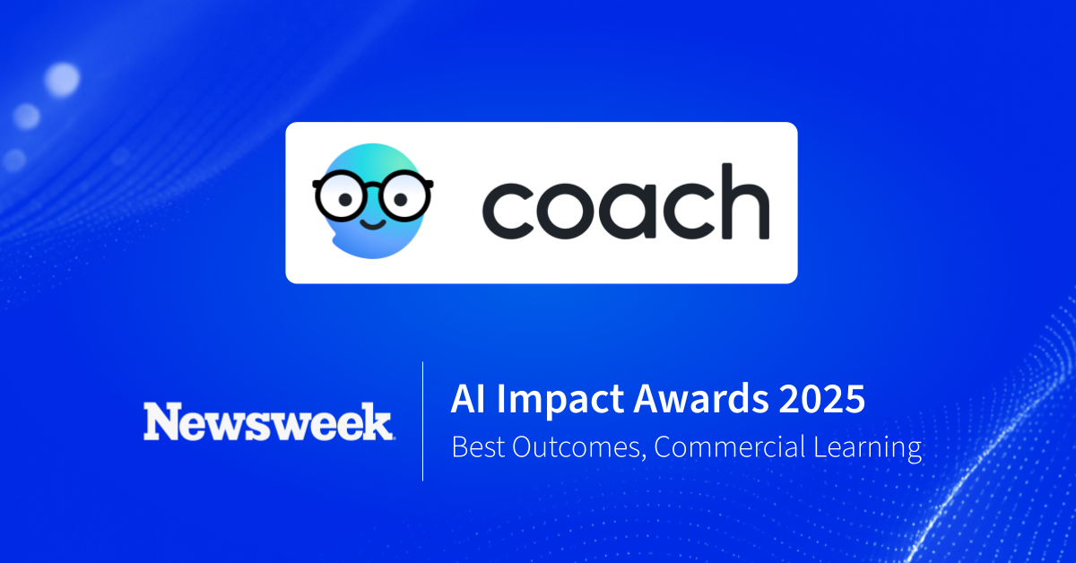 Coursera Coach Wins Newsweek AI Impact Award for Outcomes in Commercial ...
