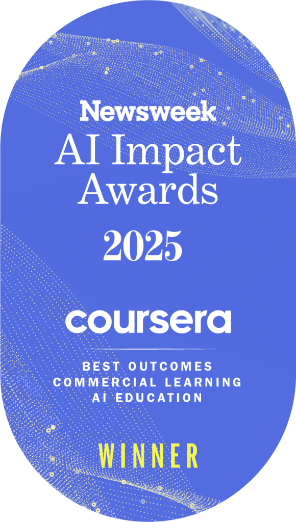 Coursera Coach Wins Newsweek AI Impact Award for Outcomes in Commercial ...